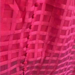 Dresses | Square Patterned Fabric Puff Sleeve Dress | Poshmark